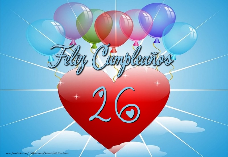 Felicitaciones para años 26 años - Página 3 ...