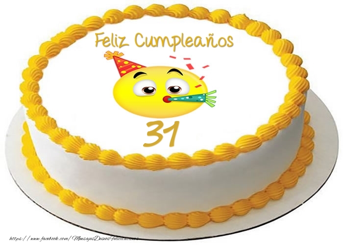 31 años Feliz Cumpleaños - mensajesdeseosfelicitaciones.com